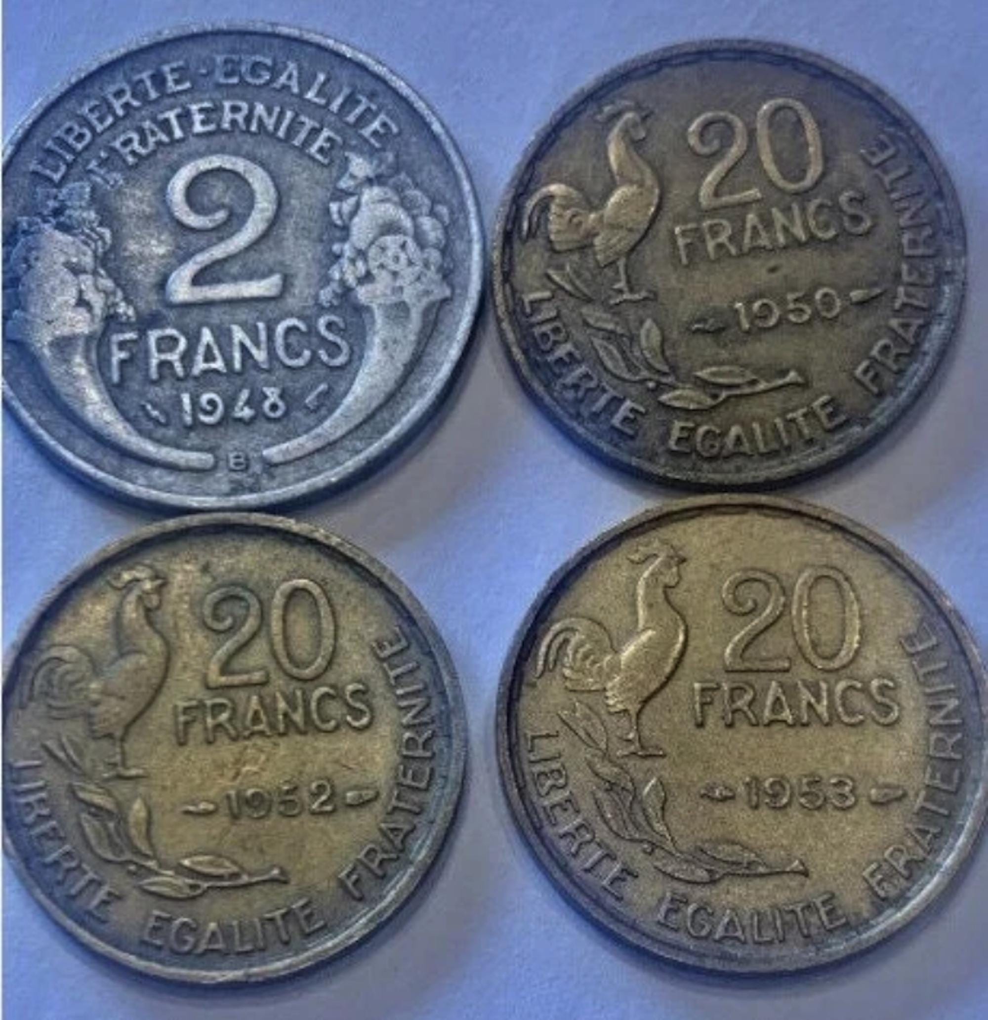 Own a Piece of French History With This Collection of French Coins - Etsy