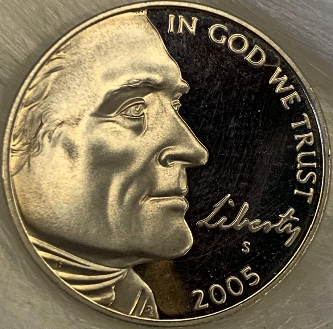 Extremely Rare 2005-S Proof Nickel Commemorating Lewis & Clark, Only 3 ...