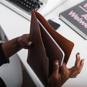 Personalized Document Holder, Leather Document Organizer, Leather Paper ...