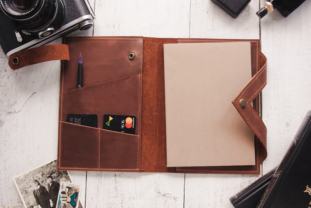 Leather Notebook Cover A5,B5 Notebook Cover,leather Journal Case ...