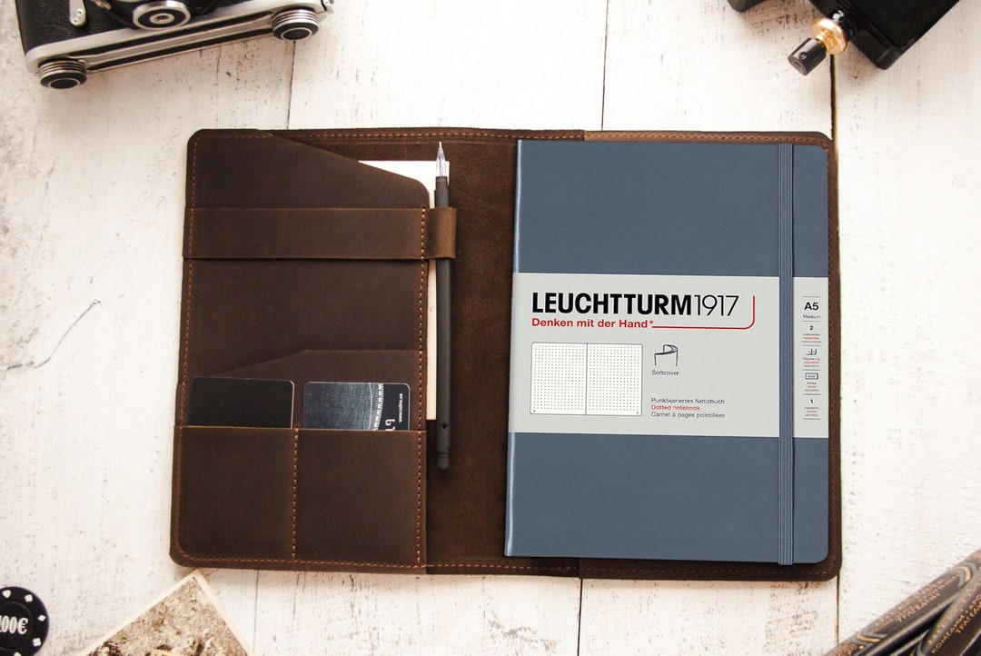 Leuchtturm1917 Cover,leather Journal Cover,leuchtturm1917 A5 Cover ...