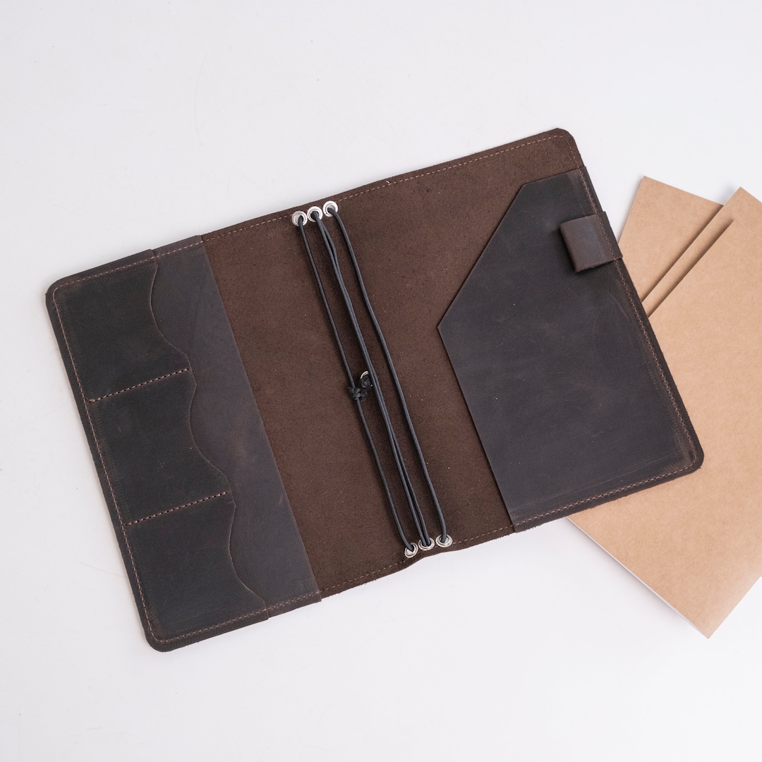 Custom Leather Notebook Cover, Leather Notebook Sleeve, Personalized ... Custom Leather Notebook Cover, Leather Notebook Sleeve, Personalized ...
