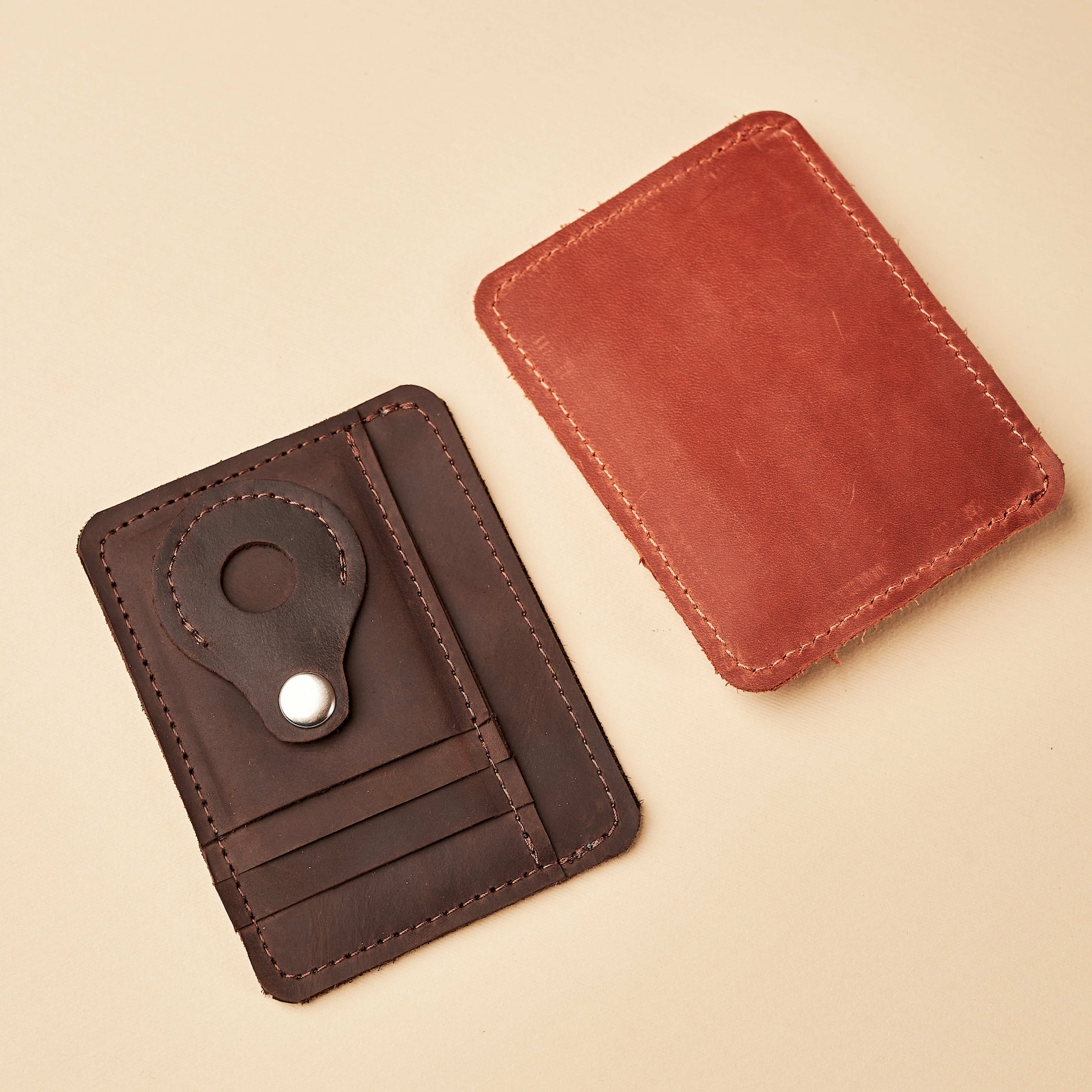 Minimalist AirTag Wallet,apple AirTag Wallet,leather Air Tag Wallet,air ...