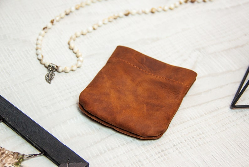 Personalized Leather Rosary Pouchleather Rosary Caserosary - Etsy