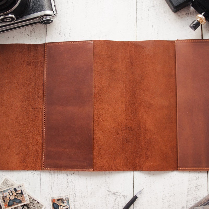 Leather Book - Etsy