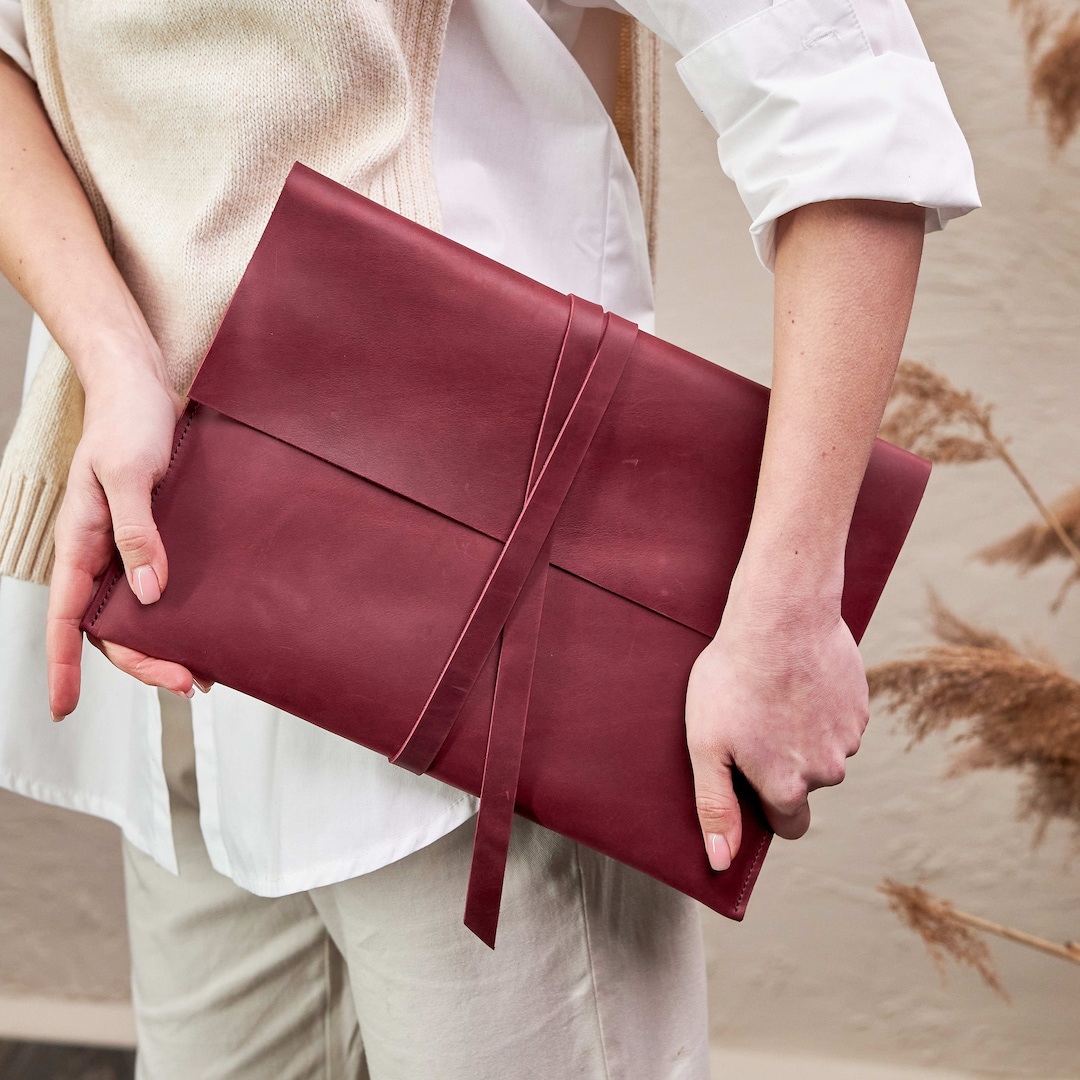 Custom Leather MacBook Sleeve, 14 Inch MacBook Pro Case, MacBook Pro 16 ...