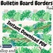 Jungle Bulletin Board Borders for Classroom Decor | 4 Designs for ...