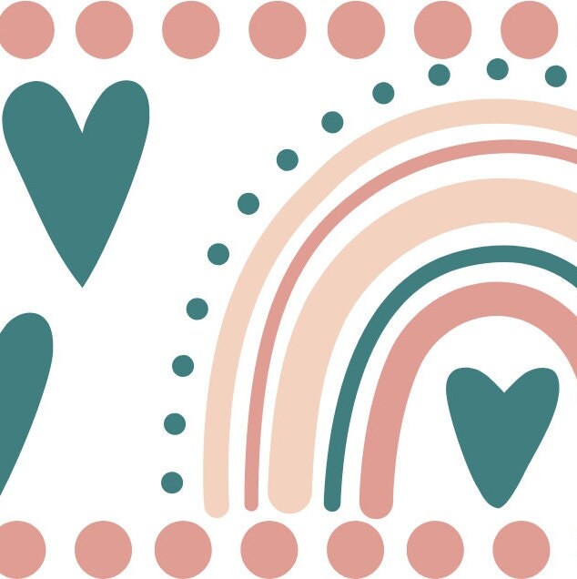 Happy Boho Rectangular Bulletin Board Borders for Classroom - Etsy