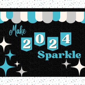 2024 New Year Printable Bulletin Board Kit Printable PDF or Editable ...