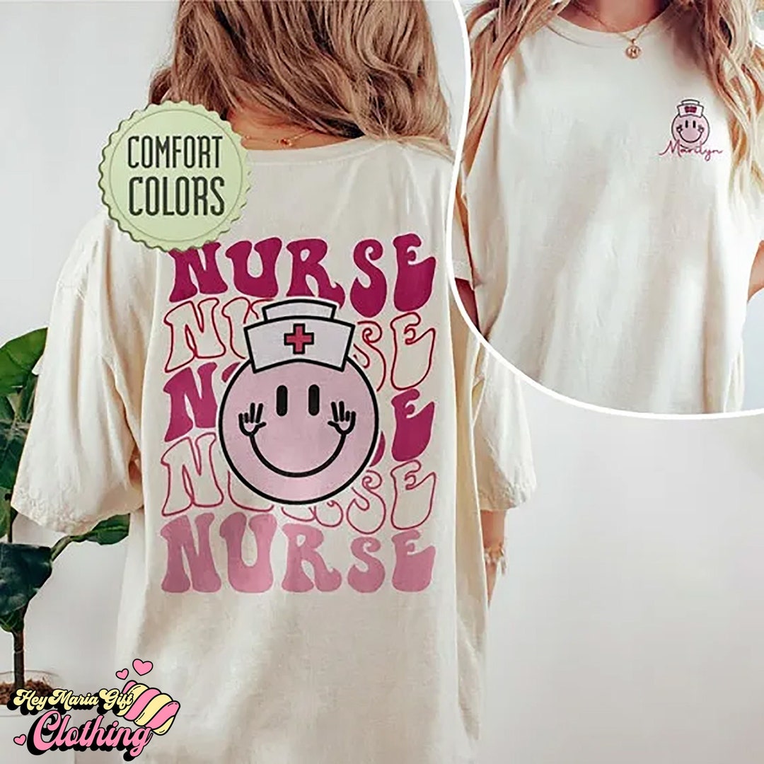 Personalized Nurse Shirt, Custom Nurse Shirt, New Nurse, Nursing School ...