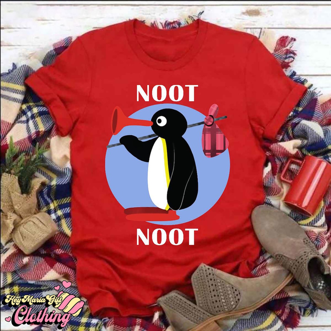 Camiseta unisex Pingu Noot Noot, camiseta Meme Pingu, camiseta Pingu ...