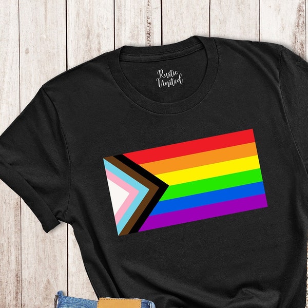Progress Pride Shirt - Etsy