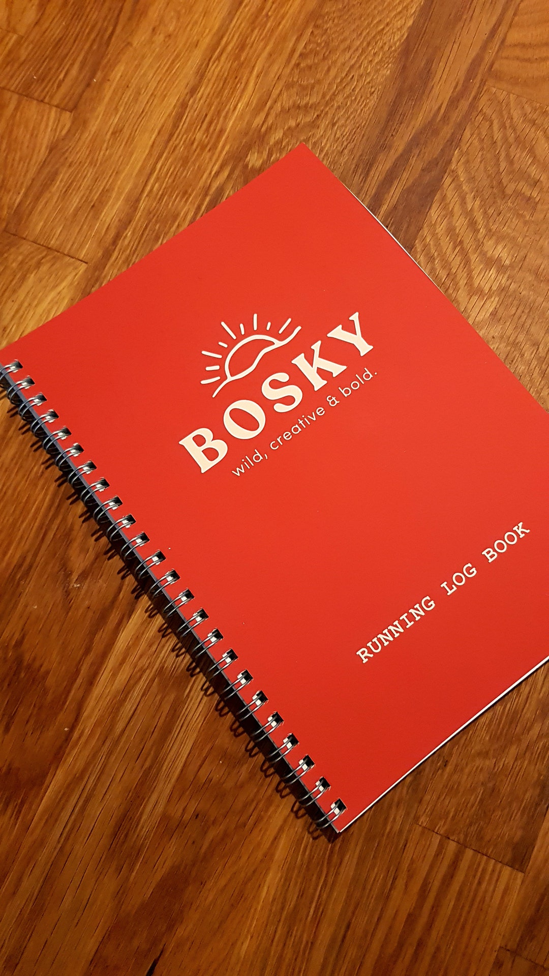 Bosky A5 Running Log Book - Etsy