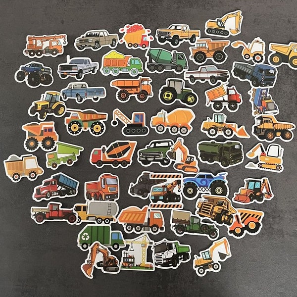 Construction Site Stickers - Etsy