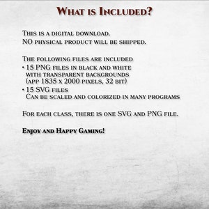 Dnd Class Emblems SVG PNG Every Class Icon Incl Artificer Celtic Viking ...