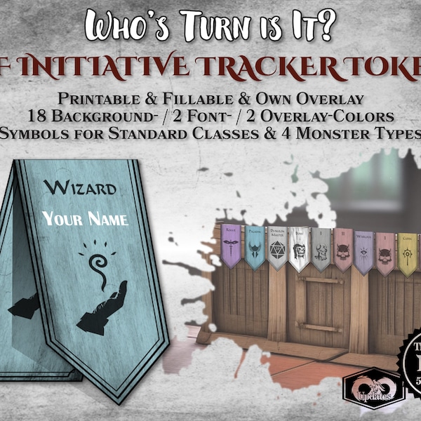 Dnd Printable Token - Etsy