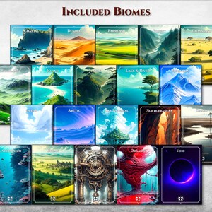 Dnd Biome Weather Cards Climate Cards PDF Weather Effects Printable ...