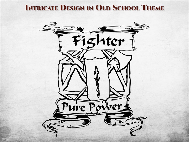 Dnd Class Emblems SVG PNG Every Class Icon Incl Artificer Graphic Hand ...