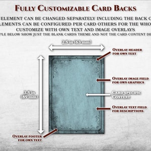 Dnd Roleplay Card Bundle PDF Fillable Cards of Your Choice Customizable ...
