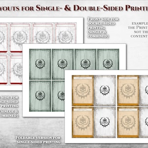 Dnd Ability Cards PDF Fillable for Every Class Customizable Printable ...