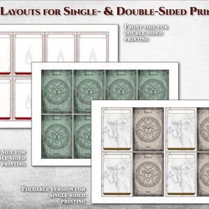 Dnd Ability Cards PDF Fillable for Every Class Customizable Printable ...