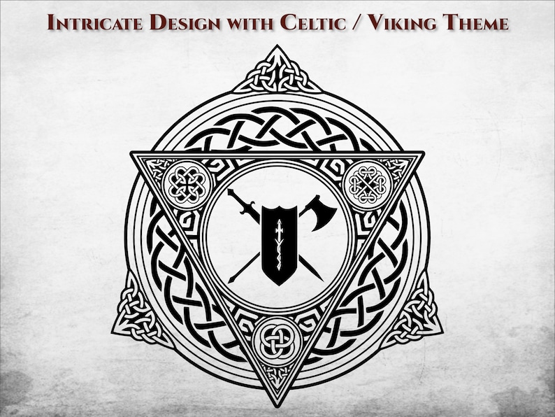 Dnd Class Emblems SVG PNG Every Class Icon Incl Artificer Celtic Viking ...