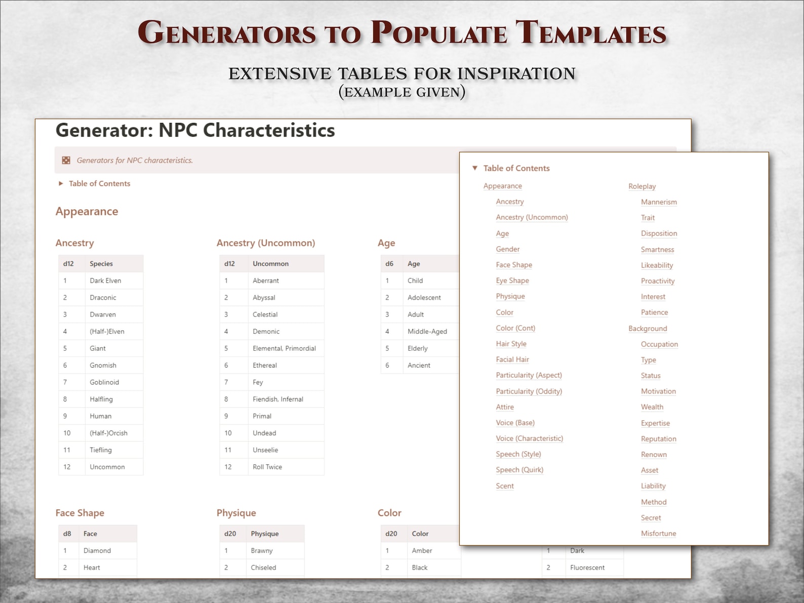 Dnd Campaign Planner RPG Notion Template Worldbuilding Organizer DM ...