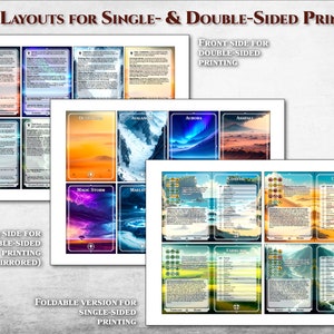 Dnd Biome Weather Cards Climate Cards PDF Weather Effects Printable ...