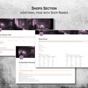 Dnd Campaign Planner RPG Notion Template Organizer DM Binder - Etsy