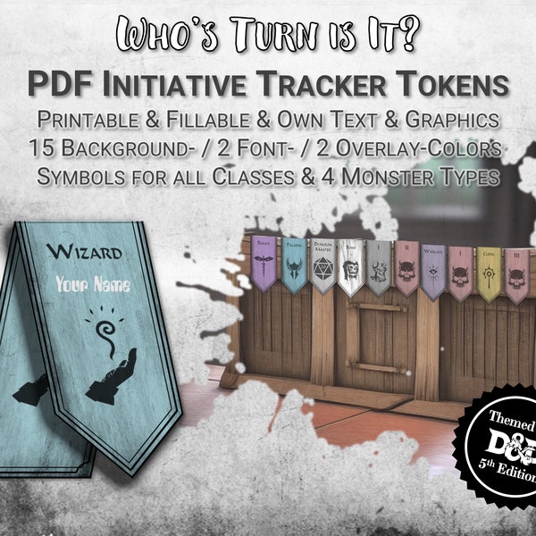 Dnd Classes Tokens - Etsy