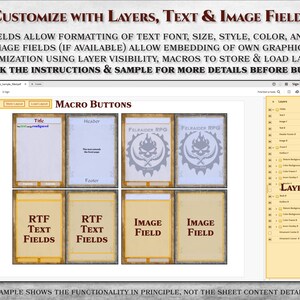 Dnd Spell Book Pages Sheets PDF Fillable for Every Class Customizable ...