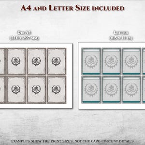 Dnd Ability Cards PDF Fillable for Every Class Customizable Printable ...