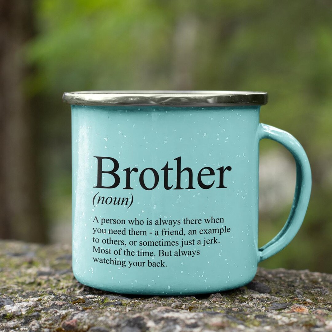 Definition of Brother Metal Mug, Mug for Brother, Brother Gift, Brother ...