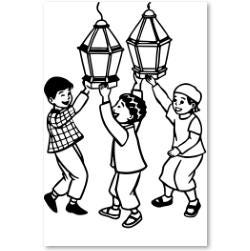 40 Ramadan Theme Printable Colouring Sheets, Instant Download, 40 X ...