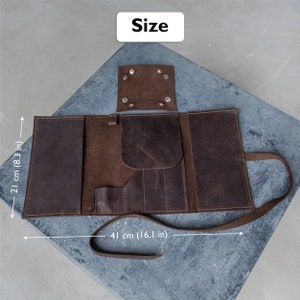 Custom Pipes Roll, Handmade Pipes Case, Leather Tobacco Pouch, Leather ...