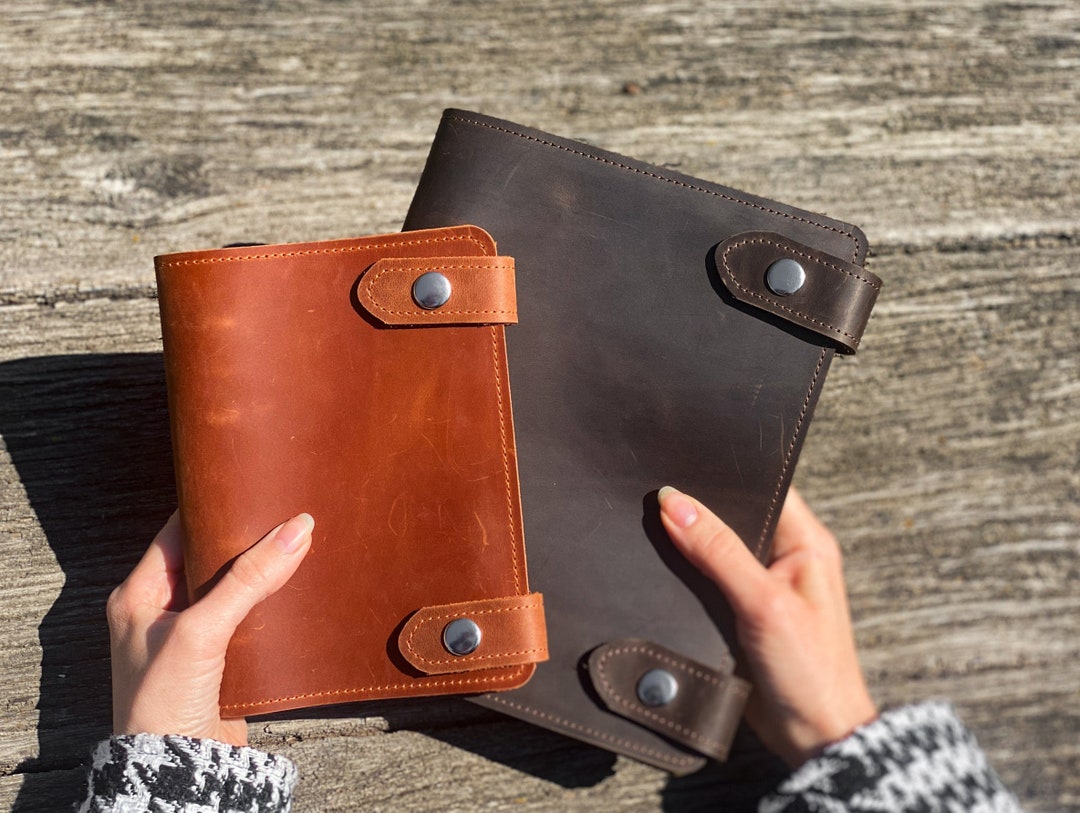 Leather Binder Custom Leather Binder 3 Ring 3 Ring Binder - Etsy