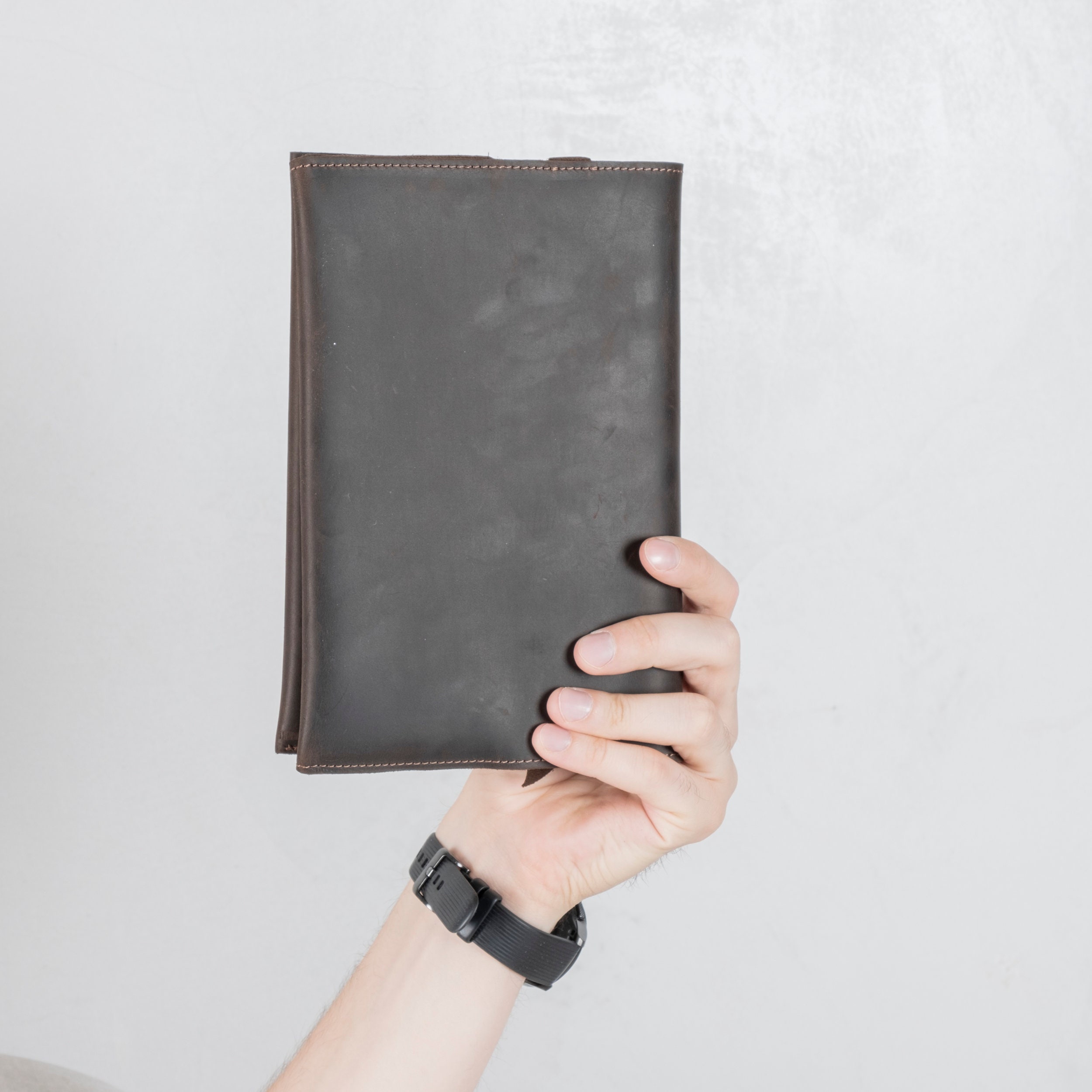 Engraved Book Cover, Leather Book Cover Personalized, Leather Book ...