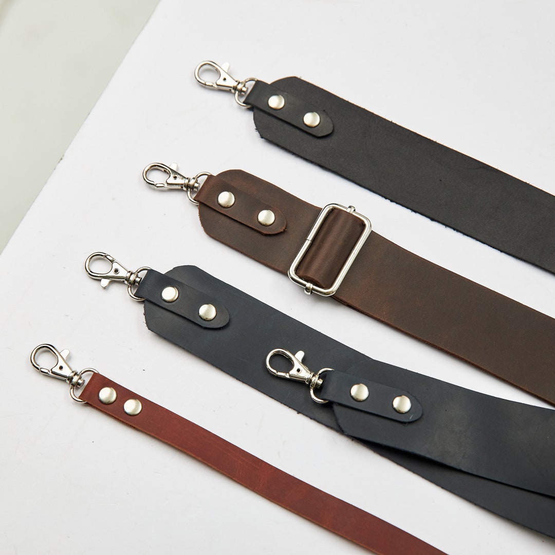 Leather Shoulder Bag Strap, Leather Crossbody Bag Strap, Leather Tote ...