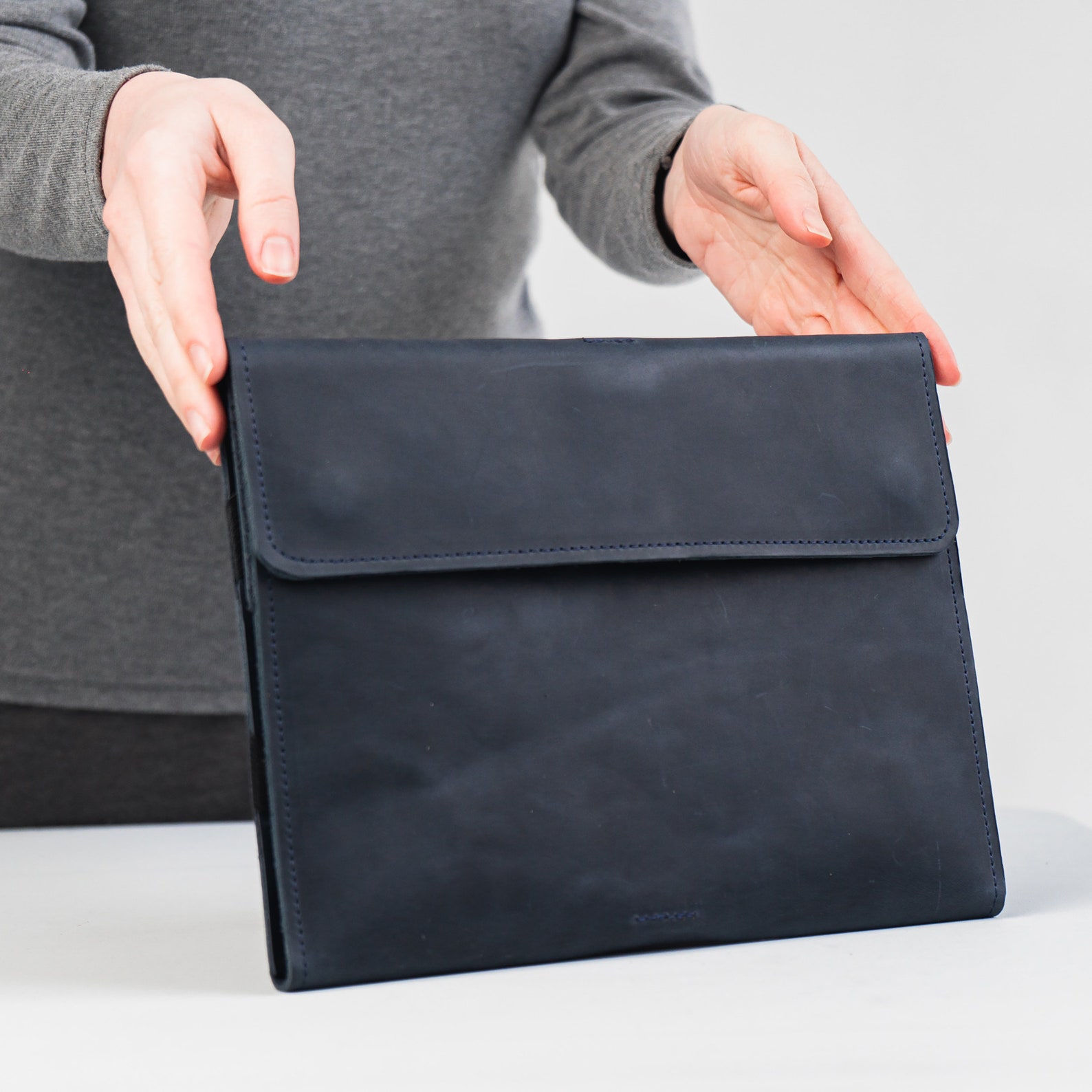 Leather iPad Portfolio Case, Christmas Gifts for Her Unique, Leather ...