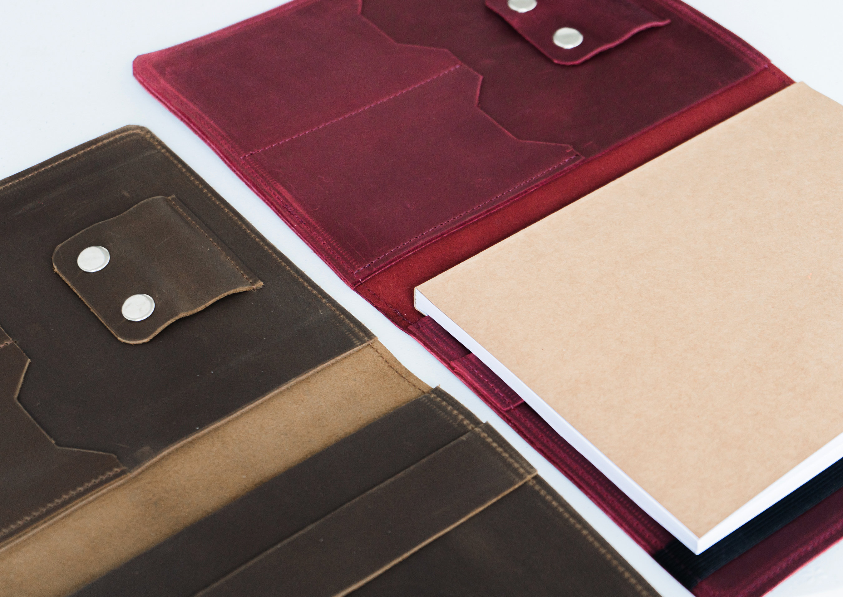 Leather Journal Cover Refillable Custom Journal Cover - Etsy