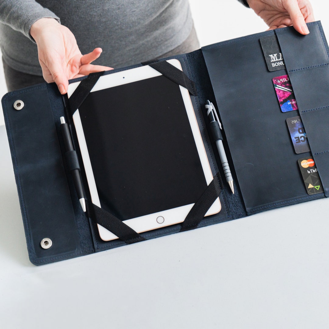 Leather iPad Portfolio Case, Christmas Gifts for Her Unique, Leather ...