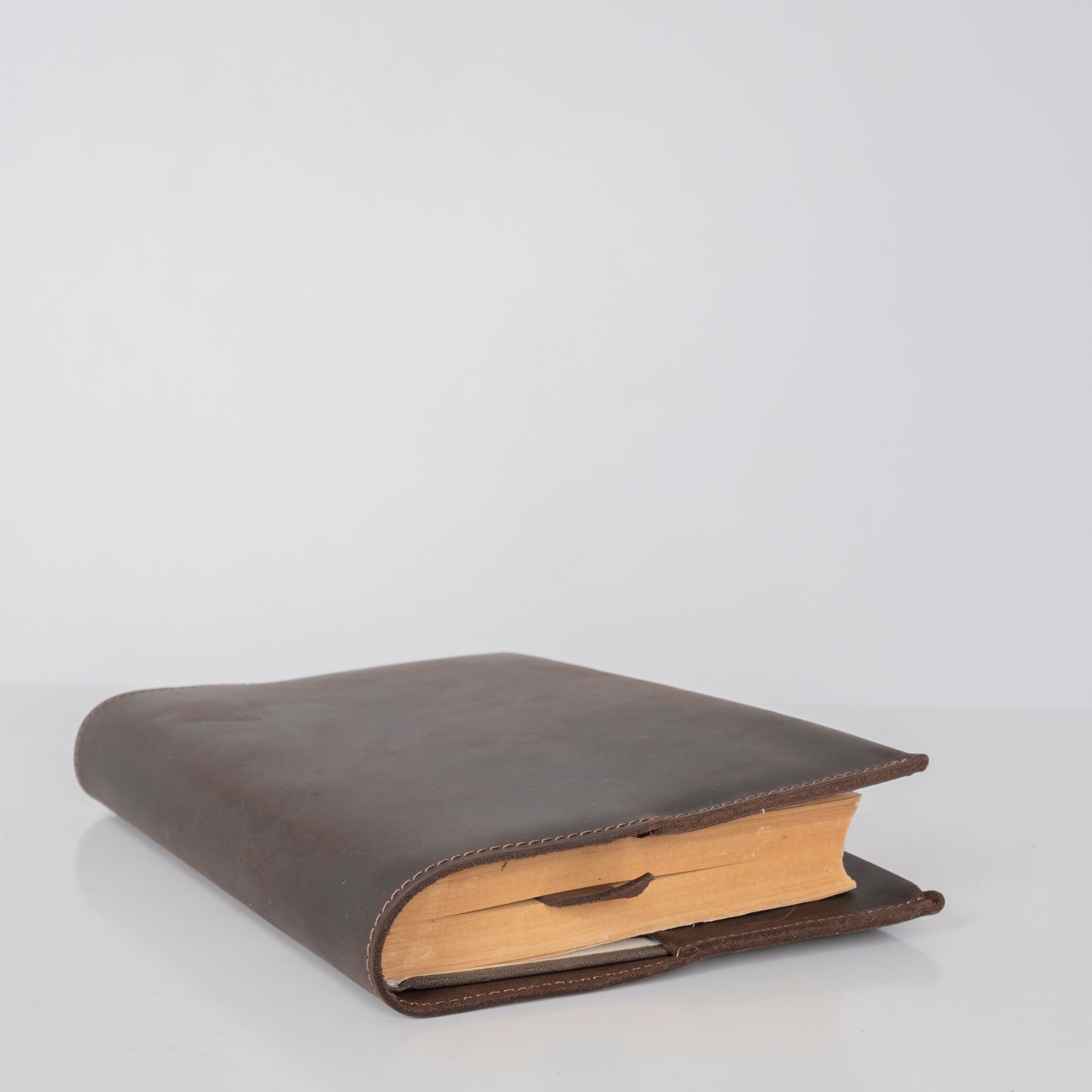 Engraved Book Cover, Leather Book Cover Personalized, Leather Book ...