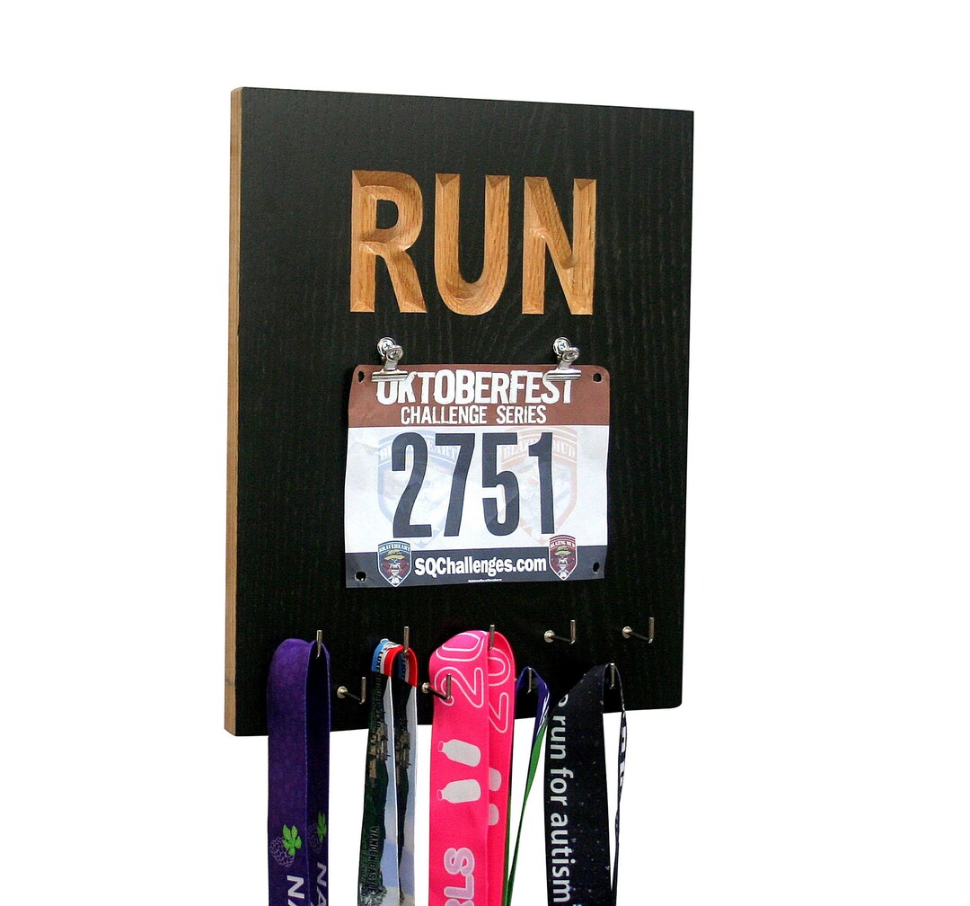 Display Rack for Race Bibs, for Weightlifting-wrestling-cross Fit ...