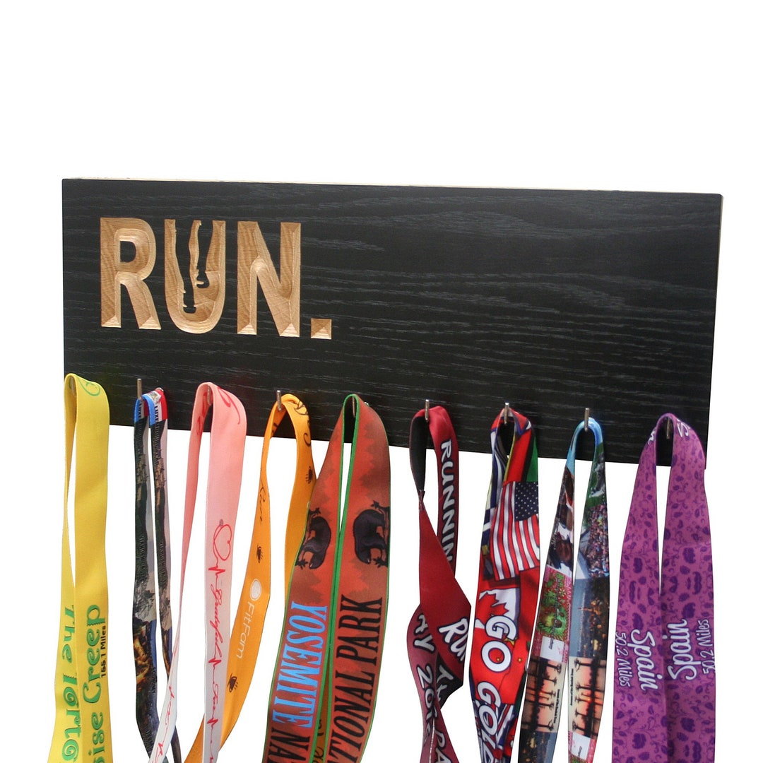 Running Race Bib and Medal Display, for Gymnastics-cheerleading-dancing ...
