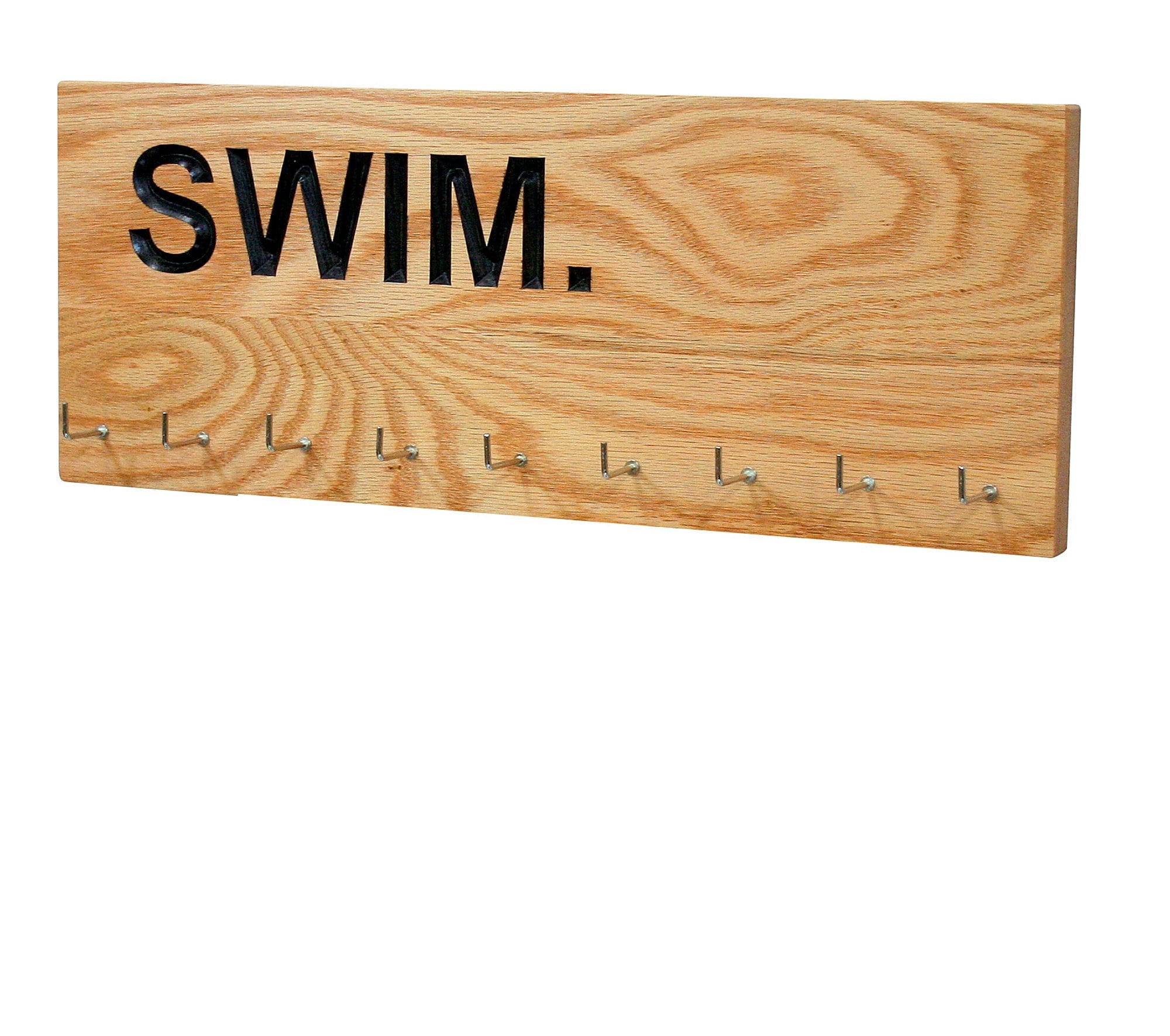 Personalized Swimming Medal Holder Custom Swim Awards Rack Swimmer Gift ...