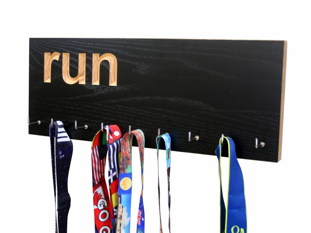 Custom Carved Wood Medal Holder - Showcase Your Achievements in Style ...