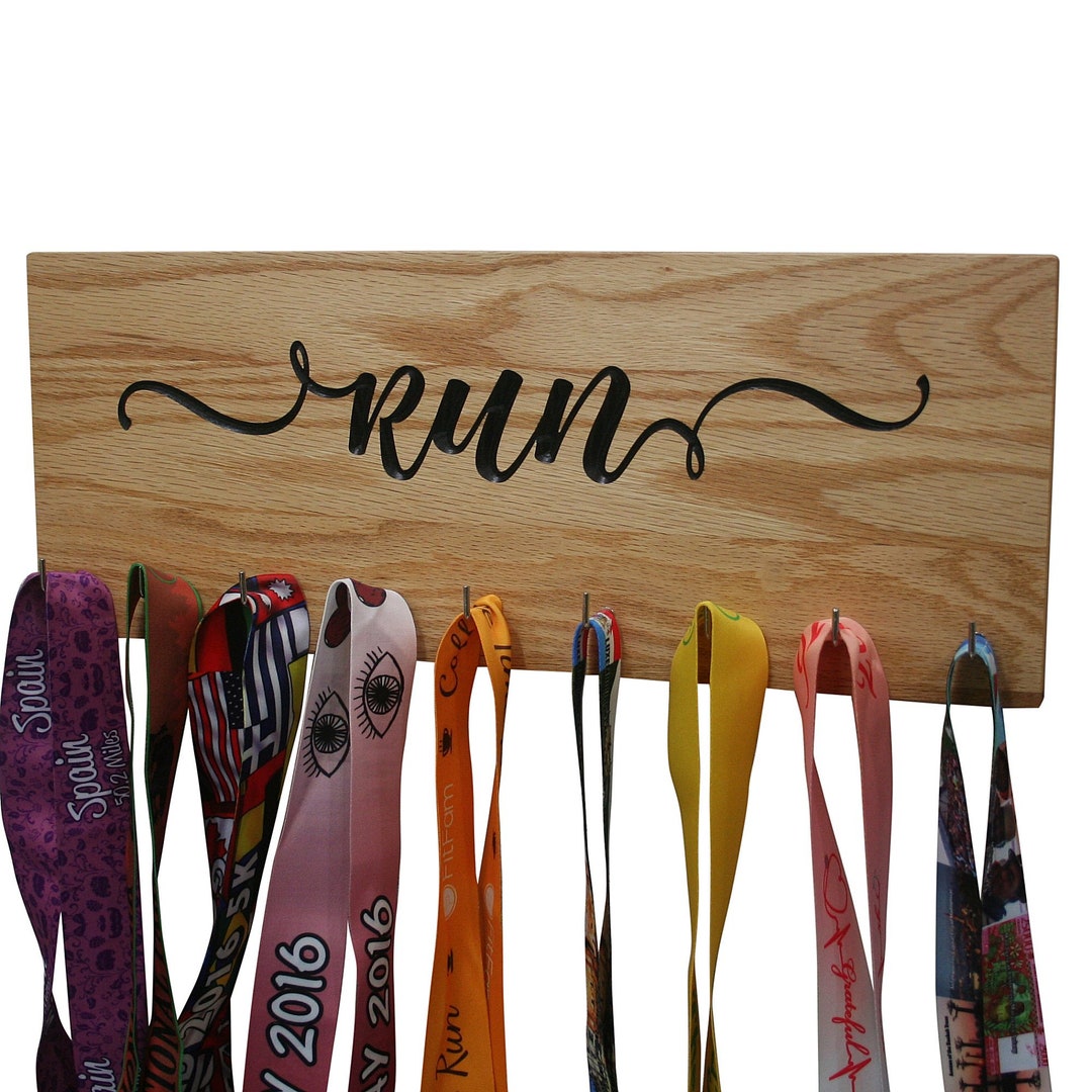 Running Medal Display Rack, for Gymnastics-swimming-cheerleading, for ...