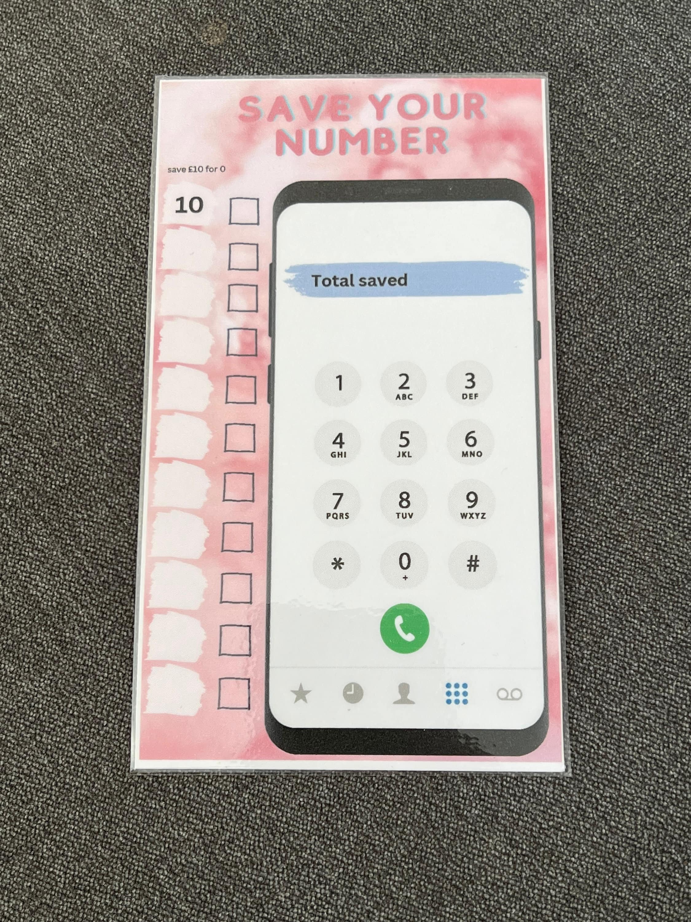 Save Your Number Savings Challenge Cash Stuffing A6 Savings Tracker - Etsy