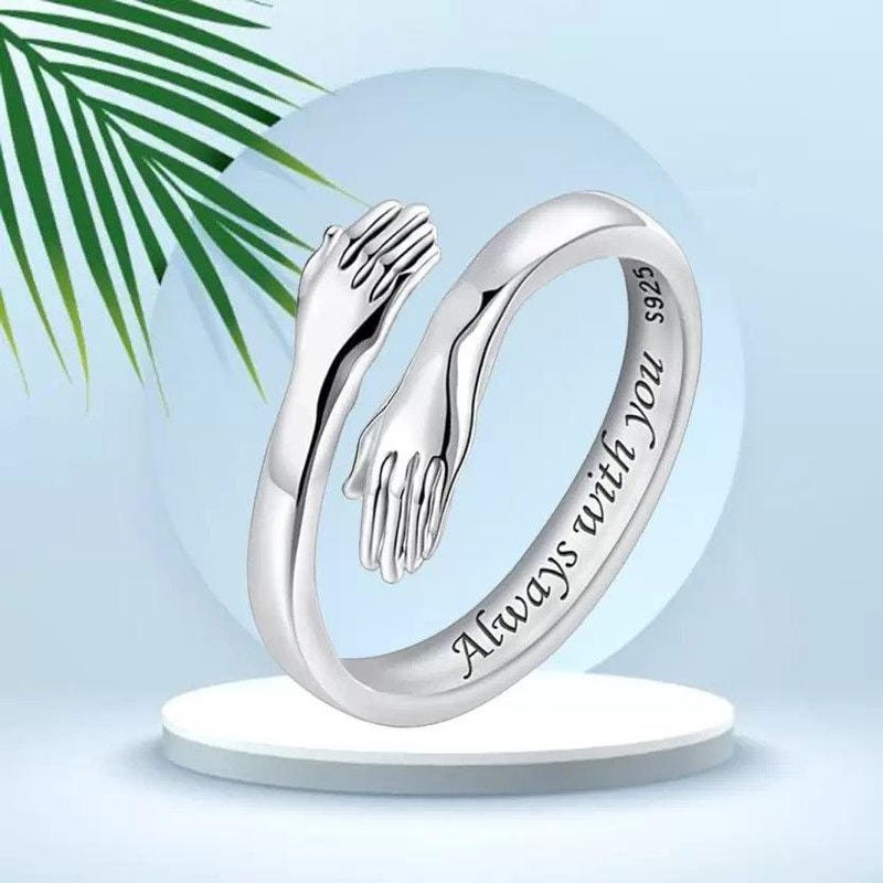 Hug Ring Gold - Etsy