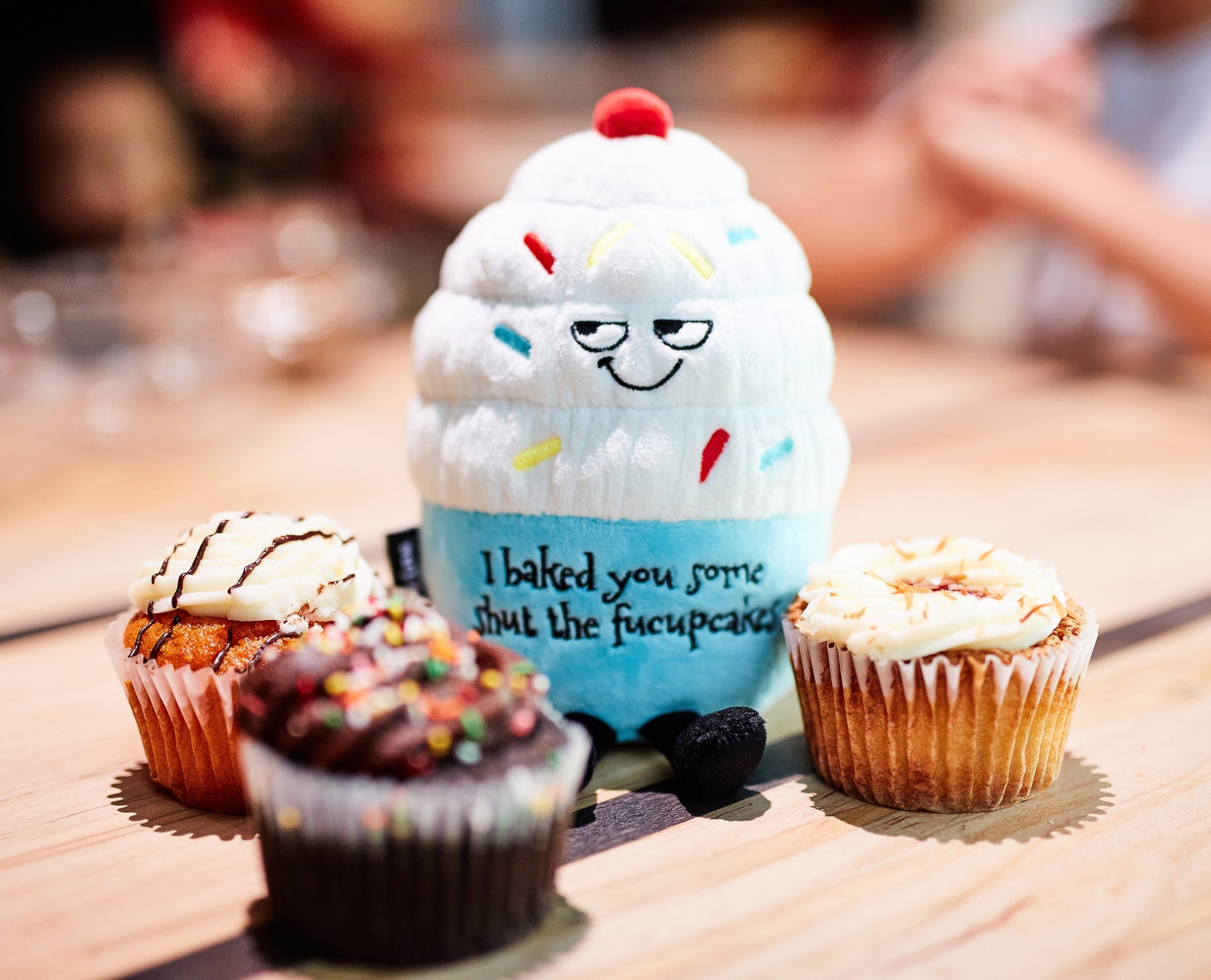 Punchkins Plush Gifts i Baked You Some Shuthefucupcakes Funny Novelty ...